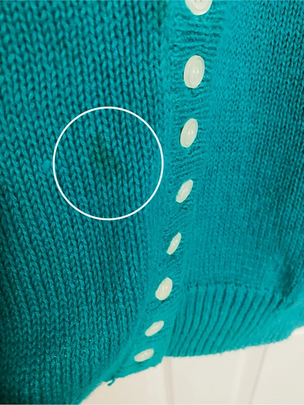 Sweaters | Vintage Teal Buttonfront Knit Cardigan Sweater | Poshmark